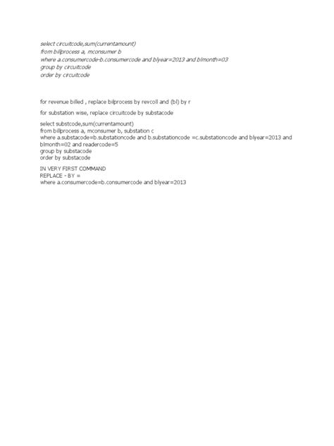 Sql Querry Pdf Computers