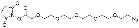 Azido-PEG5-CH2COOH NHS Ester – Precise PEG