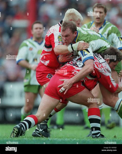 Ben Kennedy Cassidy And Holgate Wigan Warriors V Canberra Raid 07 August