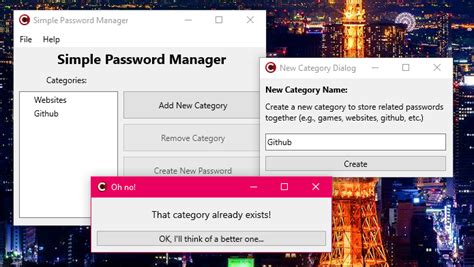 Github Kiyoshika Simplepasswordmanager A Barebones Password Manager