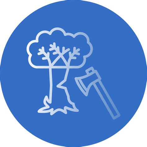 Tree Cutting Vector Icon Design 25641487 Vector Art At Vecteezy