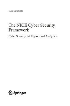 The NICE Cyber Security Framework Cyber Security Intelligence And