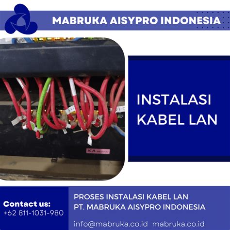Jasa Instalasi Jaringan Lan Per Titik Mabruka Indonesia Pro