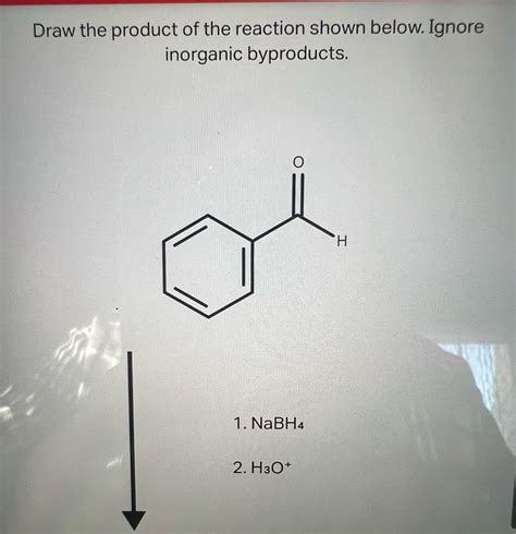 answered draw the product of the reaction shown… bartleby