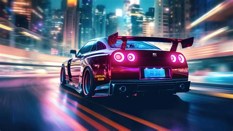 Skyline R34 Wallpaper Hd