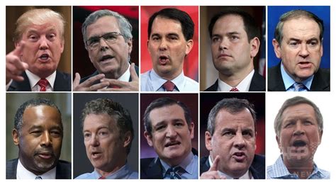 米大統領選、共和党候補者討論会の参加者明らかに 写真2枚 国際ニュース：afpbb News