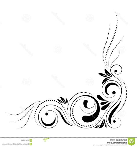Curly Border Vector At Collection Of Curly Border