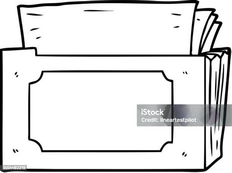 Folder Kartun File Ilustrasi Stok Unduh Gambar Sekarang Doodle