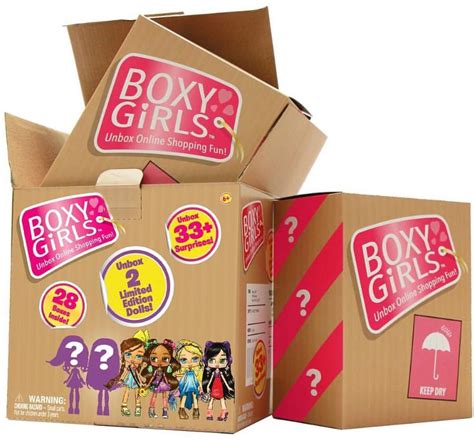 Boxy Girl или Модные шарнирные куклы с коробками покупок (посылок ...