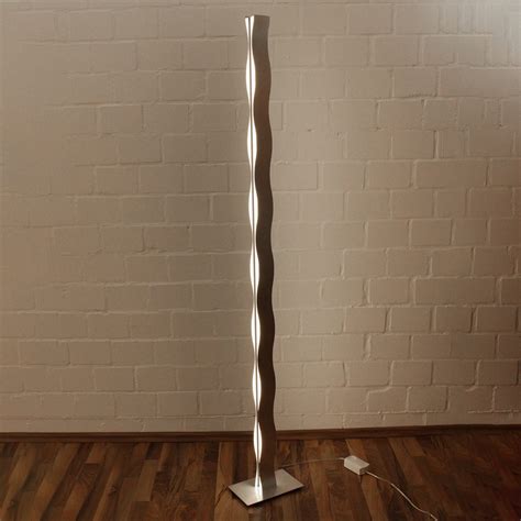 Lampadaire LED Wave Nickel Luminaire Fr