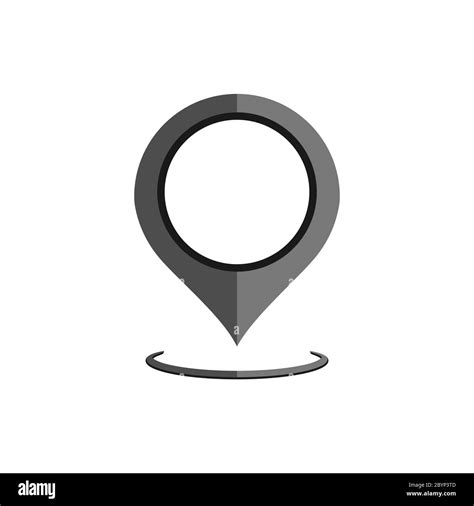 Puntero de mapa geopin icono de ubicación o geolocalización gps