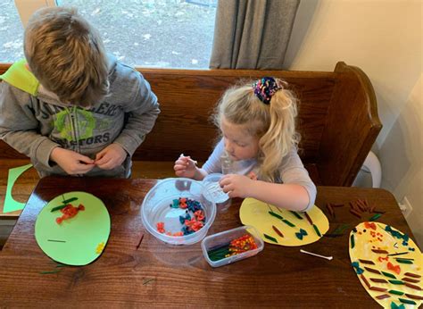 Pasta Easter Egg Craft