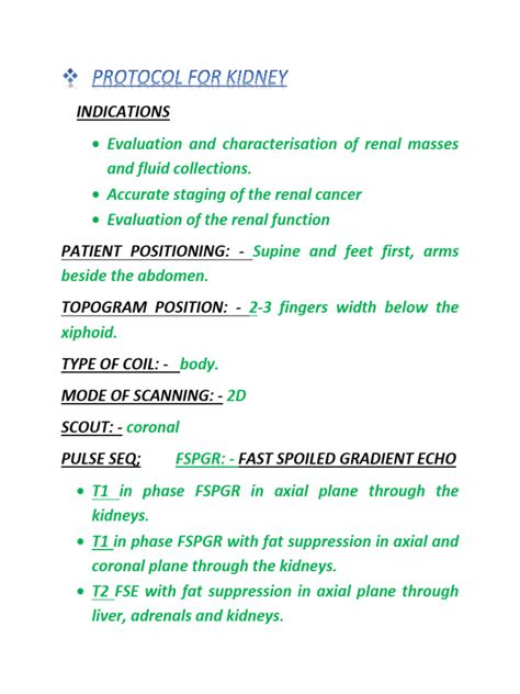 Protocol For Abdomen Mri Pdf Knee Magnetic Resonance Imaging