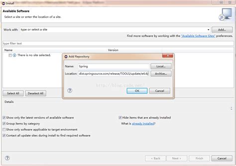 Eclipse中安装spring Ideeclipse安装spring Ide Csdn博客