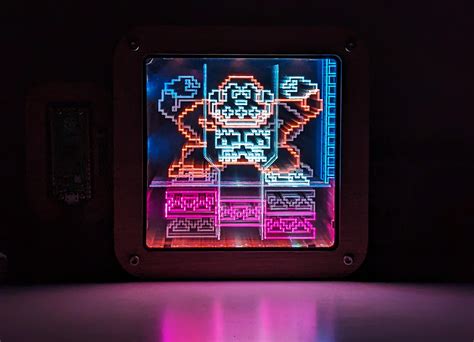 Started Making These Animated Led Acrylic Signs Powered Via Raspberry