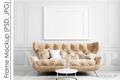 Horizontal Frame Mockup Graphic By Vnmockup · Creative Fabrica