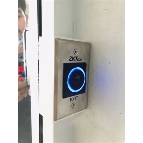 Exit Switch สวิตช์ลดการสัมผัสno Touchใช้งานร่วมกับaccess Controlมอเตอร์