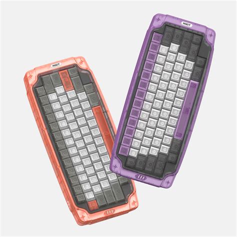 Bàn Phím Cơ Mikit Mk72 Hua Amethyst White Sage Pale View Network Hub