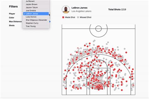 Tanya Shapiro Nba Shot Charts