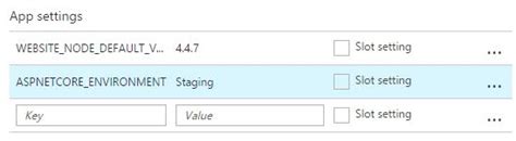Azure App Service 設定環境變數 ASPNETCORE ENVIRONMENT 御用小本本 點部落