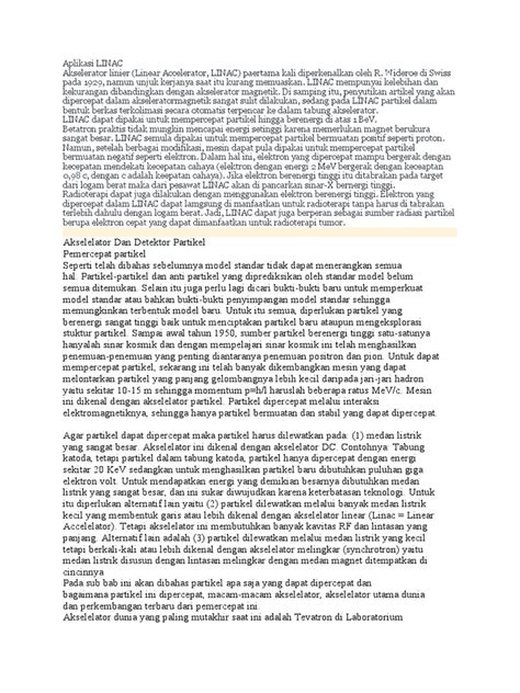Aplikasi Linac Pdf