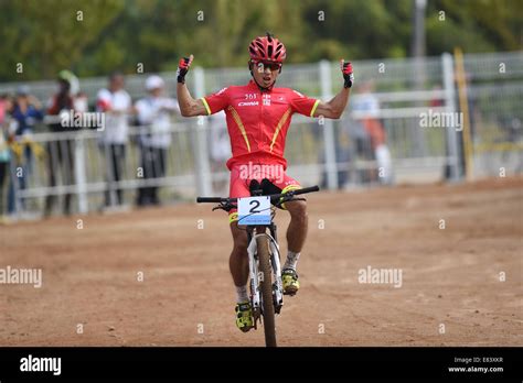 Incheon South Korea 30th Sep 2014 Wang Zhen Of China Celebrates