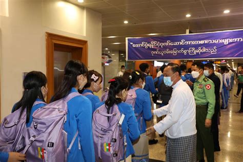 ၁၁ ကြိမ်မြောက် အာဆီယံမသန်စွမ်းသူများအားကစားပြိုင်ပွဲမှ ပြန်လည်ရောက်ရ