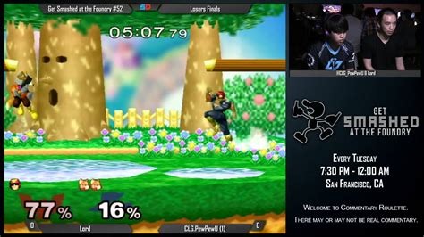 Get Smashed At The Foundry 52 Losers Finals Clg Pewpewu Fox Vs