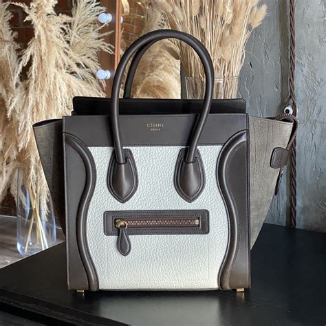Сумка Celine Luggage купить в Москве за 60 000 руб. Женские Кожа С историей