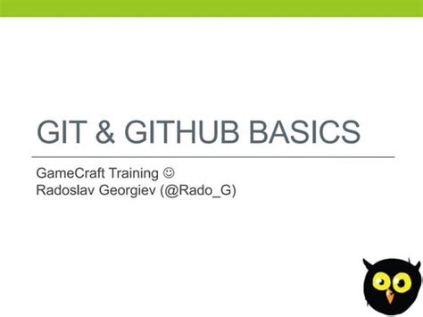 Getting started with GitHub Desktop | PPT