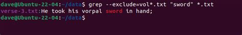 how to exclude patterns files and directories with grep