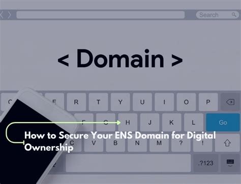 How To Secure Your Ens Domain For Digital Ownership Nft Marketplace
