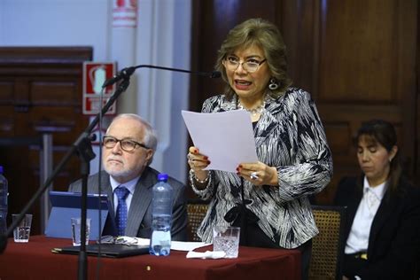 Jnj Confirma Suspensión Por 30 Días Para Zoraida Ávalos Caretas