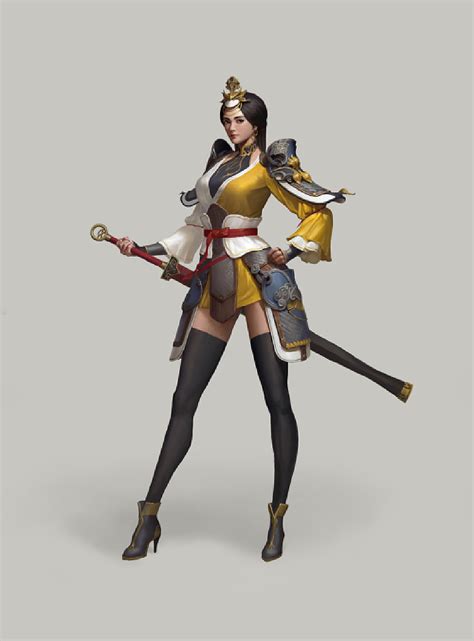 游戏原画角色作品合集插画游戏原画艺数绘cg原创作品 站酷zcool