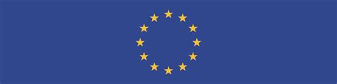 Eu 국기 유럽 연합 국기 Eu 광장 깃발입니다 긴 현수막 플래그 아이콘입니다 표준 색상 사각형 아이콘입니다 컴퓨터