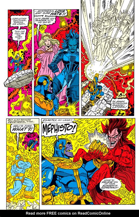 Read Online Infinity Gauntlet 1991 Comic Issue 5