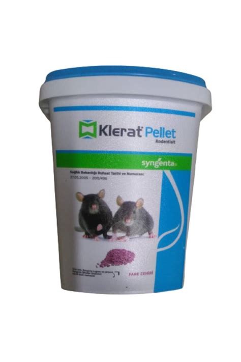 Sygante Syngenta Klerat Pellet Fare Zehiri Hazır Yem 80 Gr Syngenta