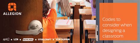 Codes To Consider When Designing A Classroom