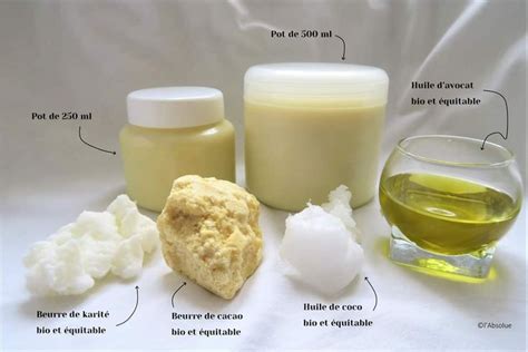 Composition Baume Corps 100 Bio Et équitable Convient Aux Peaux