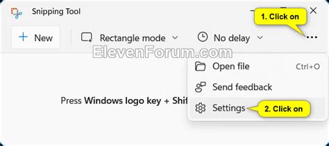 Turn On Or Off Multiple Windows For Snipping Tool In Windows 11