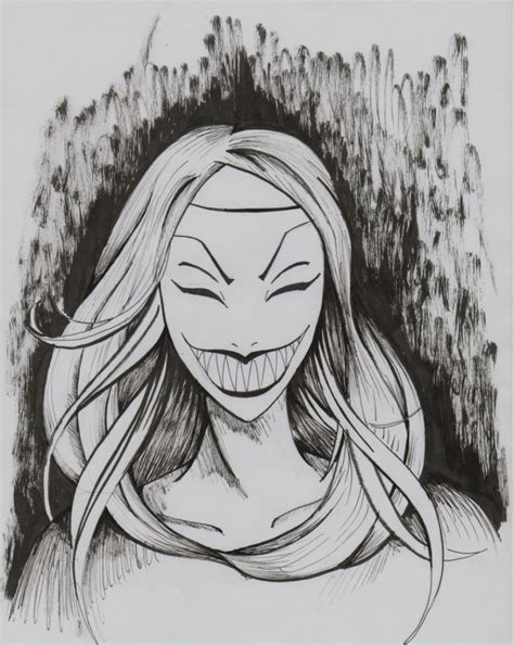 Simple Macbeth Witches Drawing