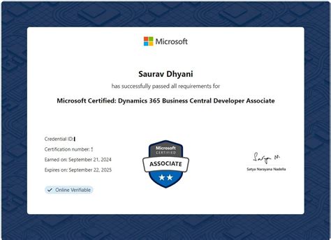 Saurav Dhyani On Linkedin Microsoftcertified Dynamics365