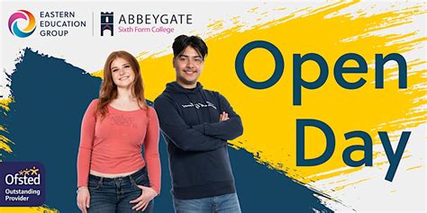 Abbeygate Sixth Form College Open Day Eastern Education Group