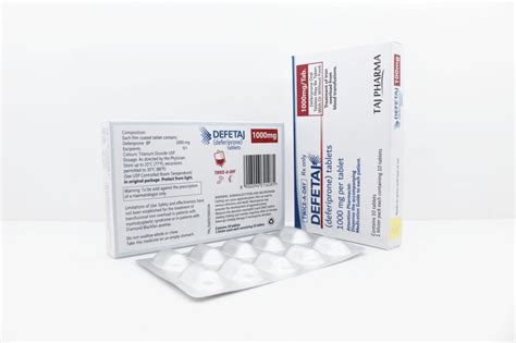 Deferiprone Tablets 1000mg