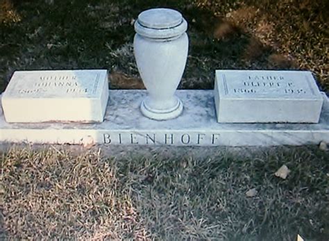 Johanna Kollmann Bienhoff 1869 1954 Find A Grave Gedenkplek