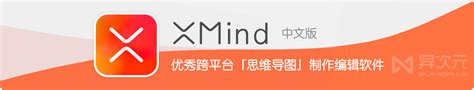 Xmind 2022 中文版 流行简单好用的免费跨平台思维导图制作编辑软件 异次元软件下载