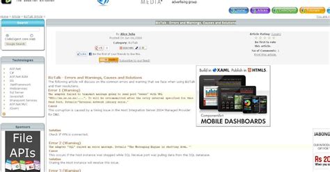 Rajasekhars Biztalk Blog Biztalk Errors And Warnings Causes And Solutions