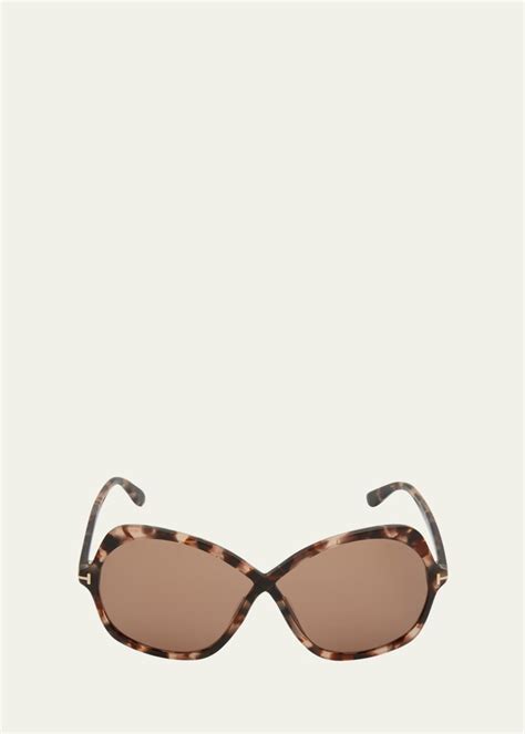 Tom Ford Rosemin Acetate Butterfly Sunglasses Bergdorf Goodman