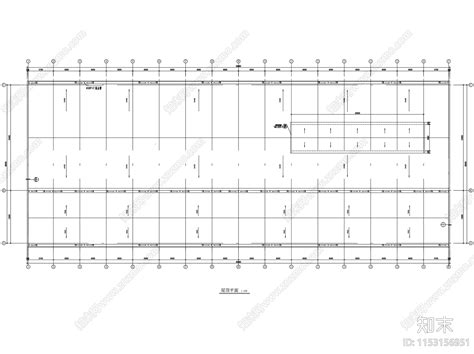 丙类连跨车间厂房工业建筑施工图施工图下载 Id1153156951【知末网】