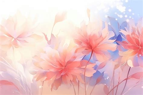 Spring Floral Backgrounds Outdoors Pattern Free Photo Illustration
